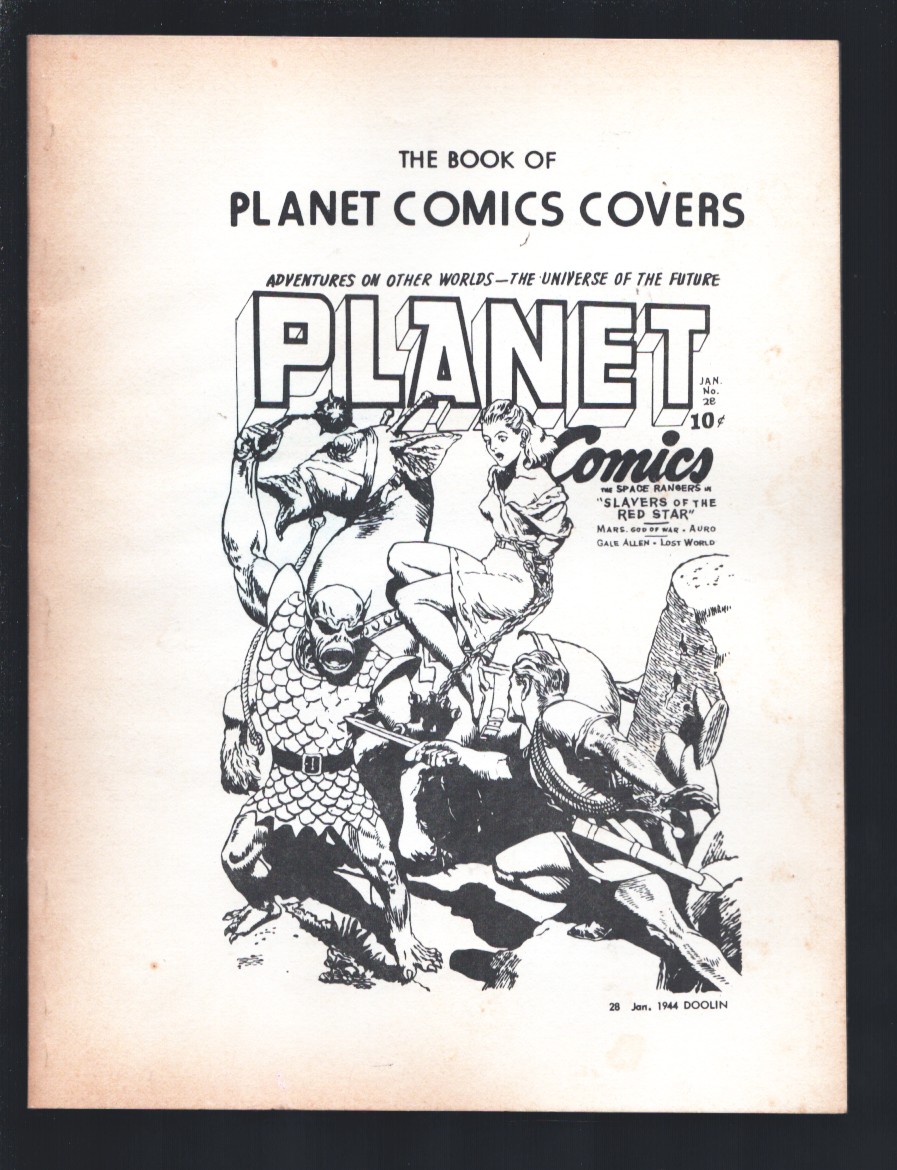 Book of Planet Comics Covers #1 1978-1st issue-Planet Comics covers from Ray Funk collection ...