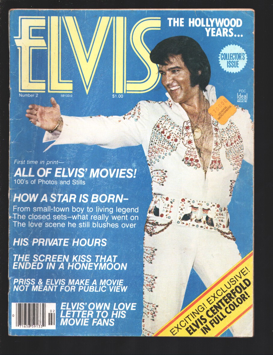 Elvis The Hollywood Years #2 1970-Second issue-Photos & info from Elvis ...