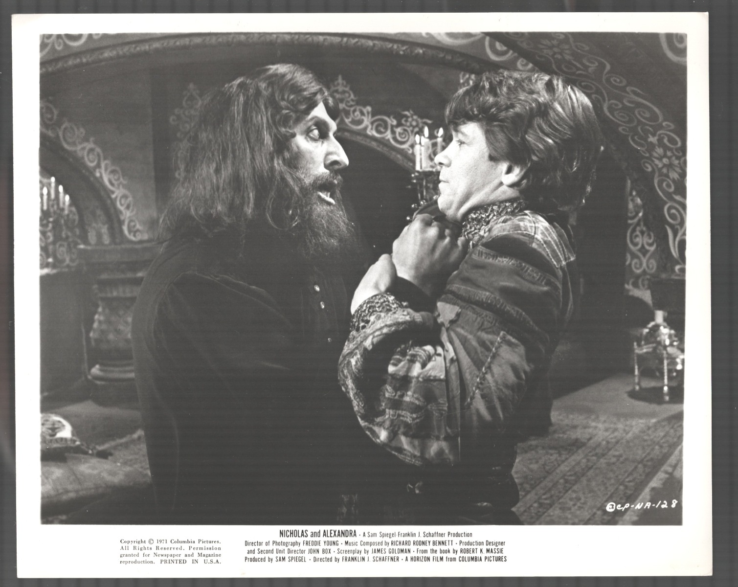 Nicholas and Alexandra 8'x10' Movie Still Tom Baker Jean-Claude Drouot ...