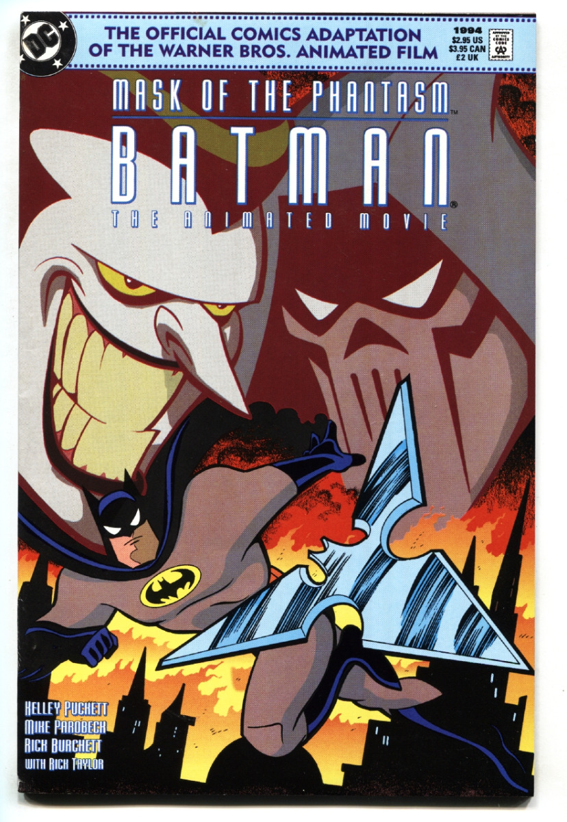 Batman: Mask of the Phantasm Animated Movie - 1994 Bruce Timm - comic ...