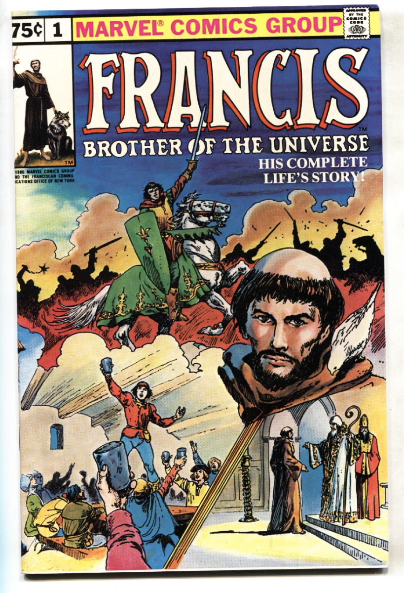 Francis Brother of the Universe #1 - comic book 1980 Catholic Marvel ...