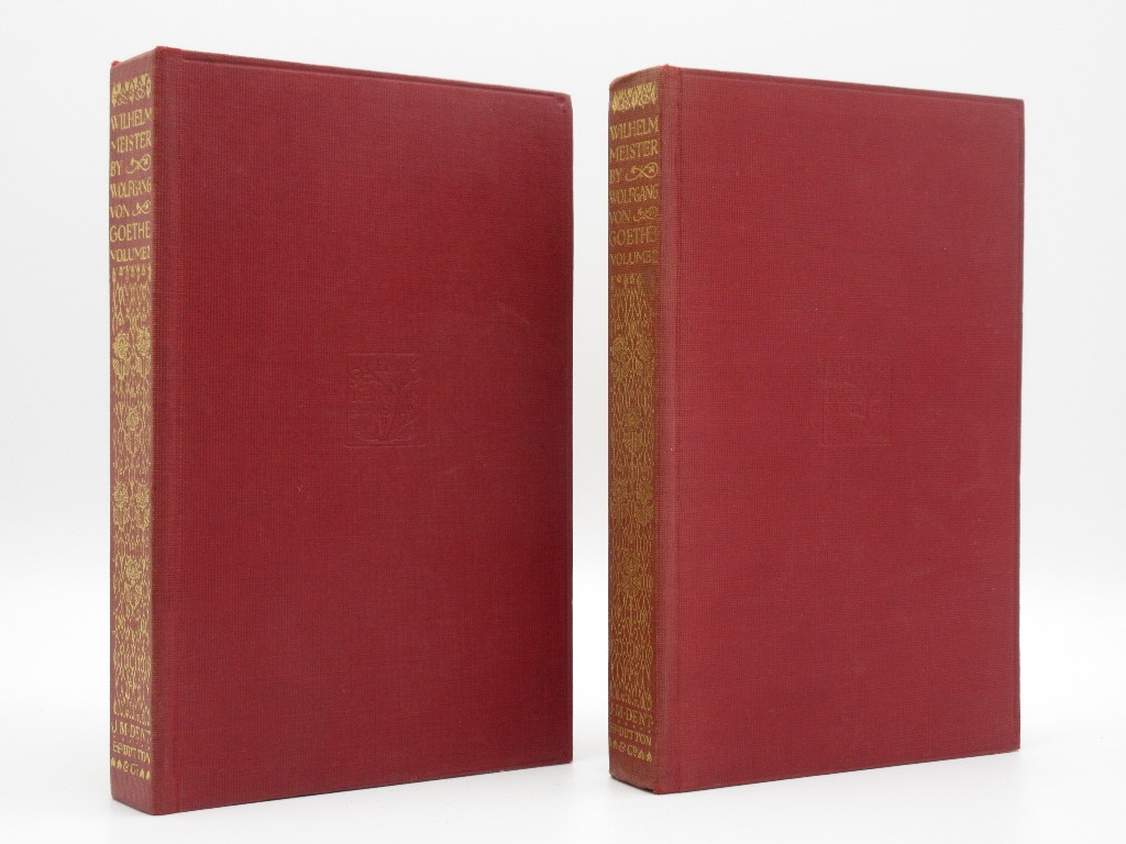 Wilhelm Meister: [Complete Two Volume Set] (Everyman's Library No. 599 ...