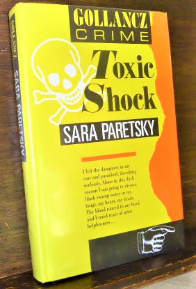 TOXIC SHOCK by PARETSKY, SARA: Fine Black Cloth (1988) First British ...