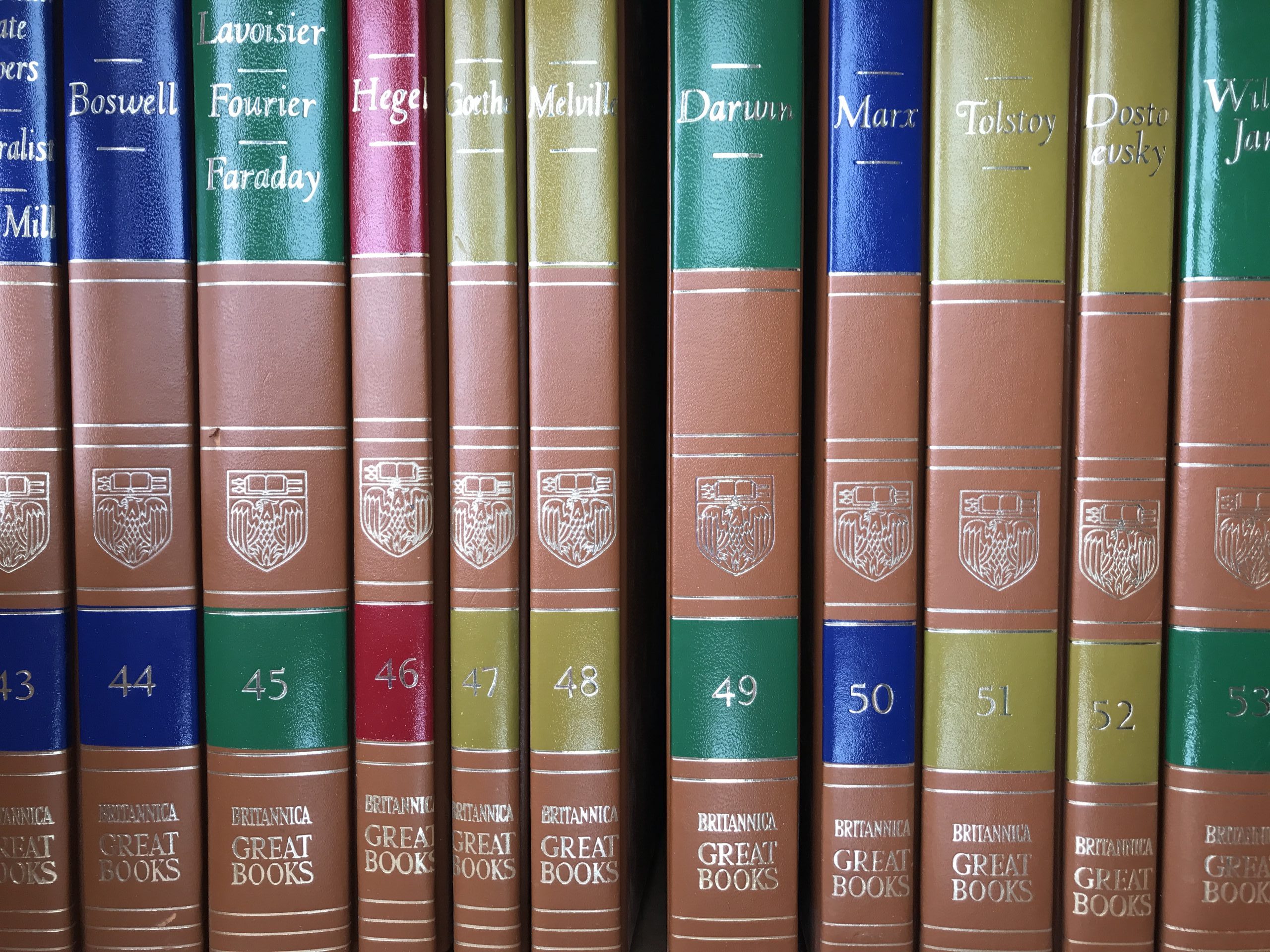 Great Books of the Western World (54 Volume Set) by Hutchins, Robert ...