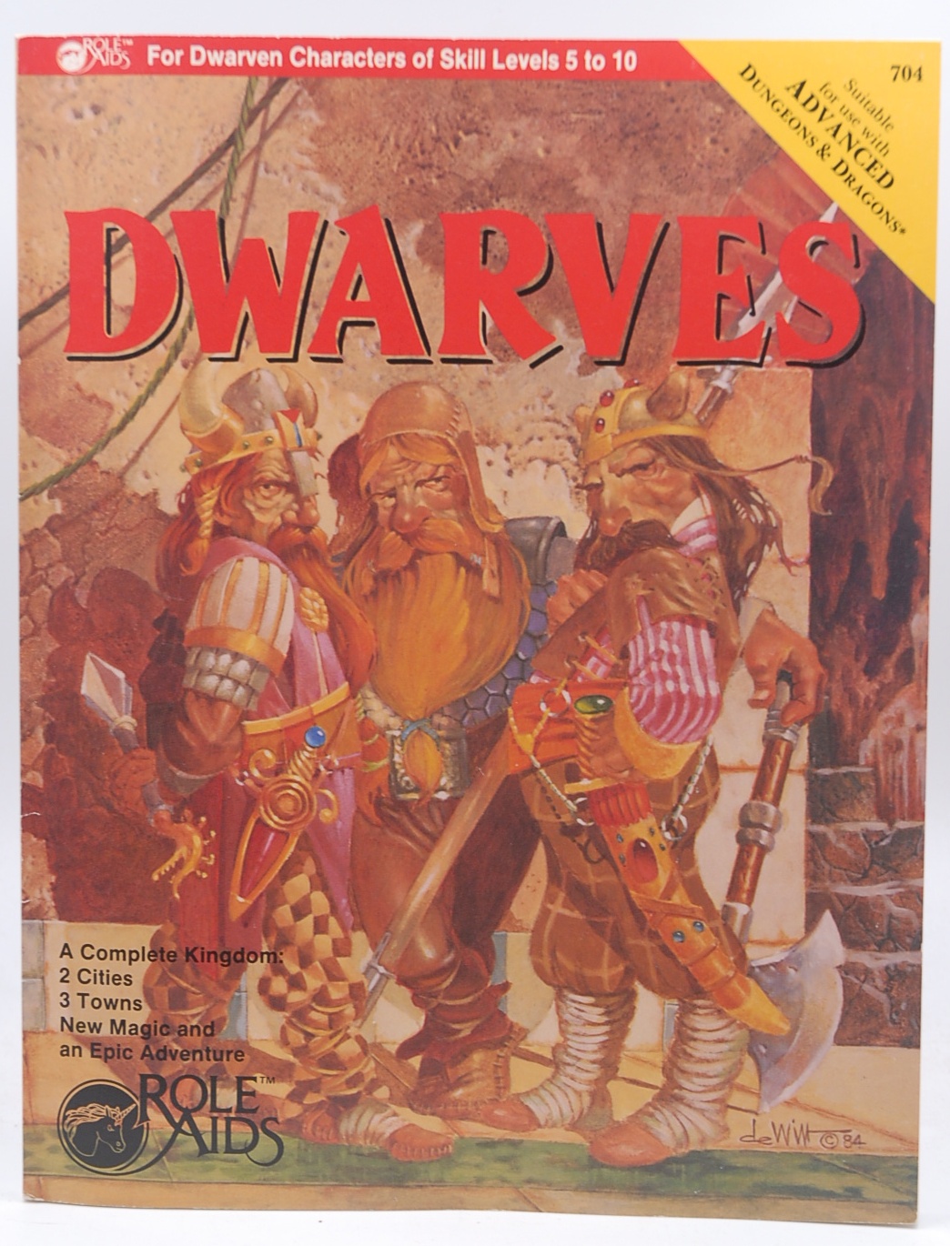Dwarves (Role Aids / Advanced Dungeons & Dragons) by Mayfair Games ...