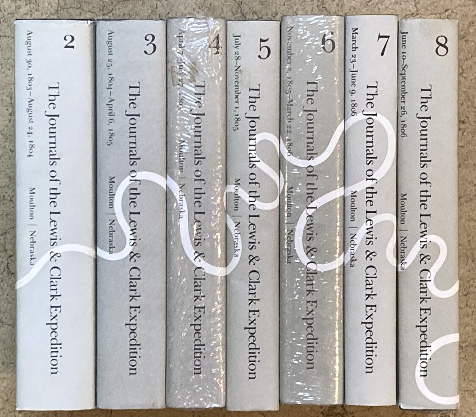 The Journals of the Lewis and Clark Expedition - Volumes 1 - 8 by ...