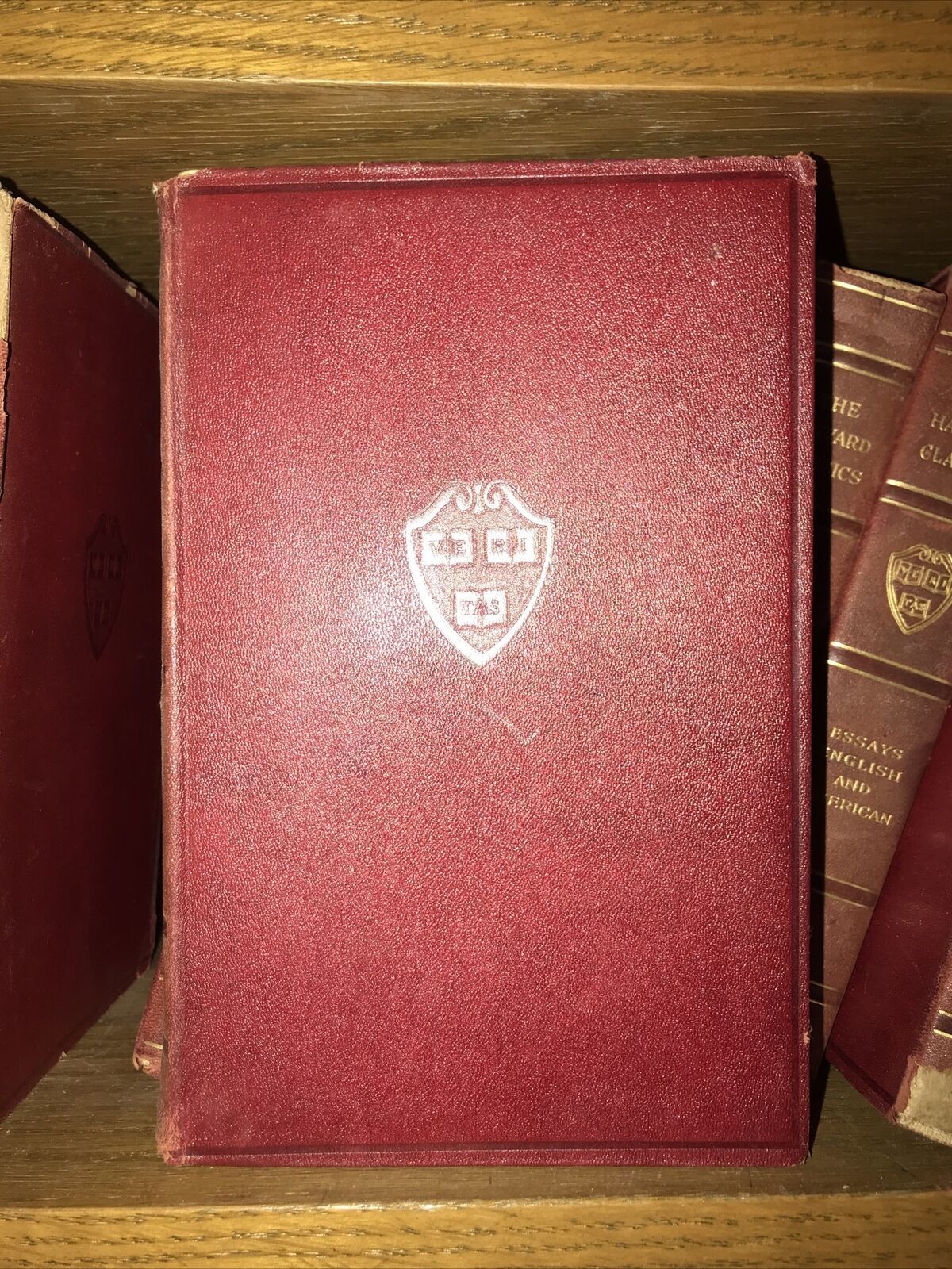 LEATHER Set;HARVARD CLASSICS!FIRST EDITION Set LEATHER Poor Chips ...