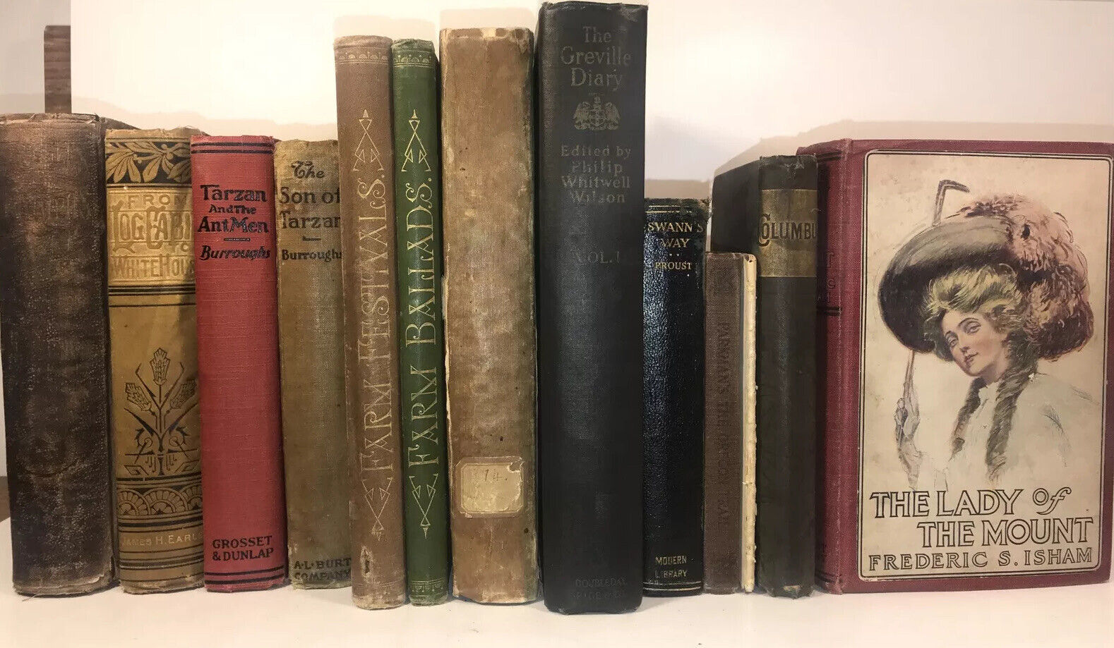 13 Old Victorian Era Books 1826-1928 | Merchants Rare Books