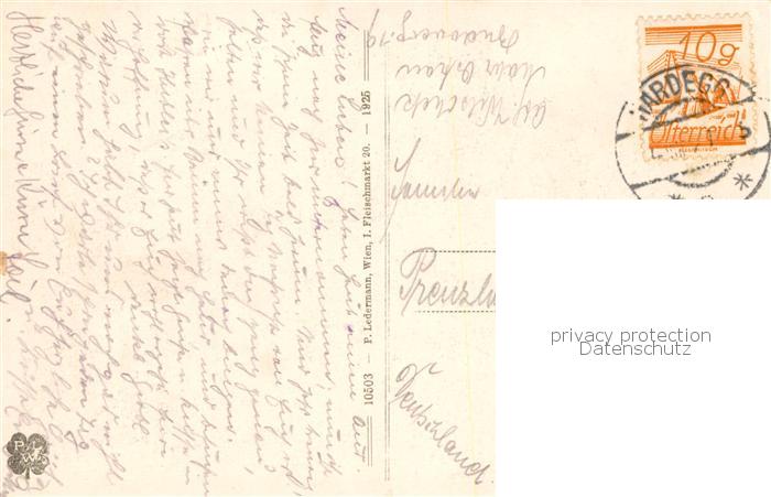 Postkarte Carte Postale 73823396 Hardegg Thaya AT Ruine Hardegg Ansicht ...