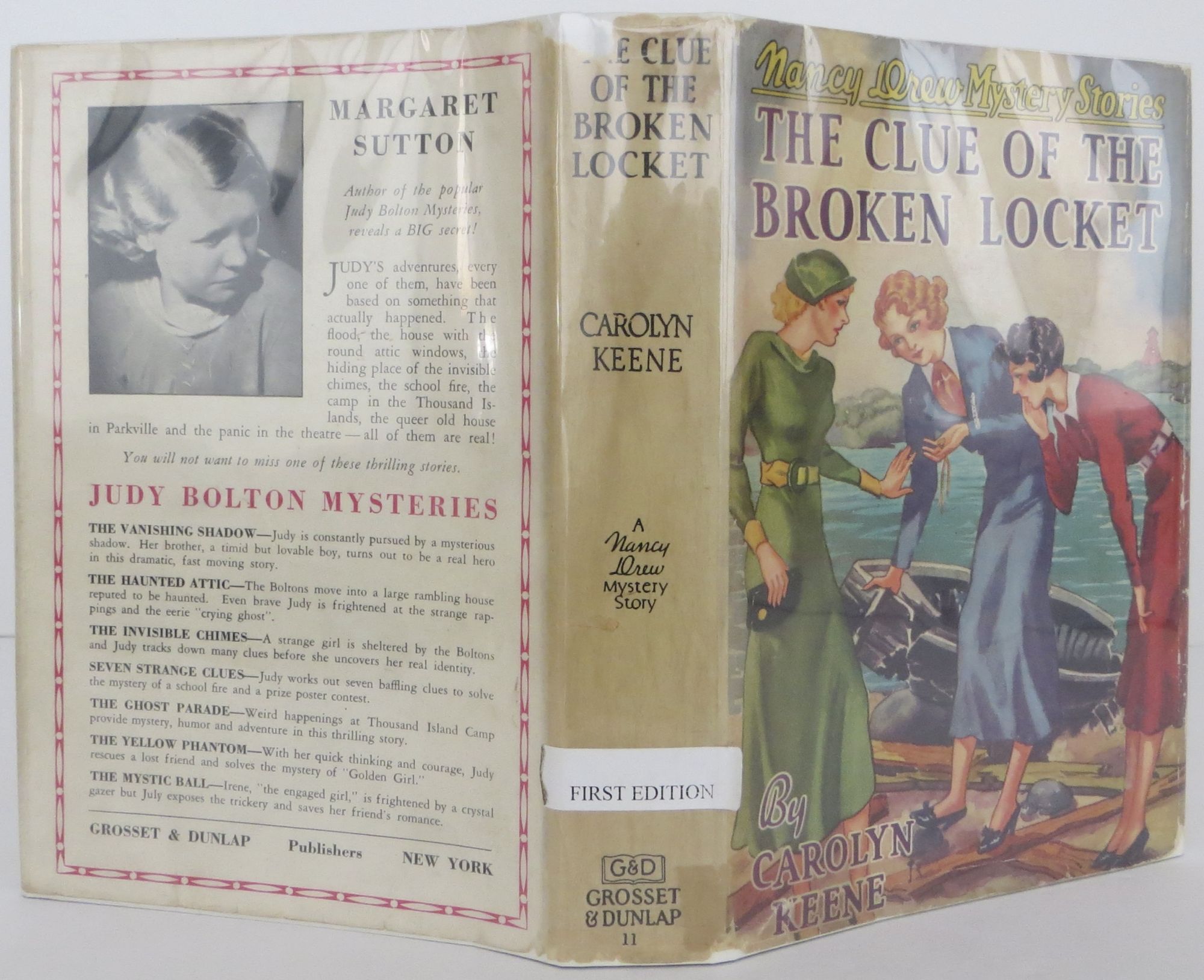 The Clue of the Broken Locket by Keene, Carolyn: fine hardcover (1934 ...
