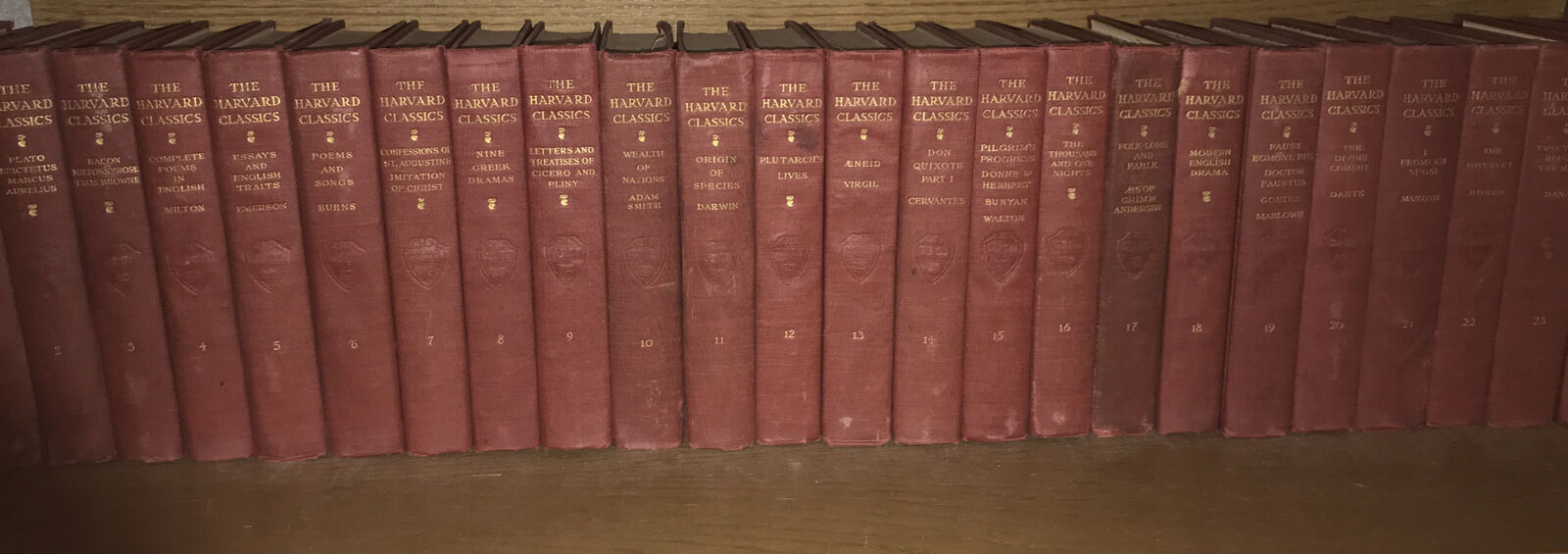 THE HARVARD CLASSICS!51 Volumes! Encyclopedia COMPLETE FIRST EDITION ...