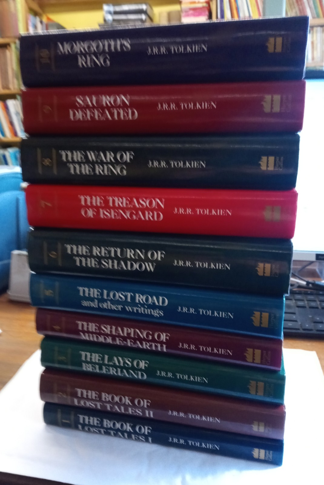 The History of the Middle Earth. Volumes 1-10 by TOLKIEN J R R edited ...