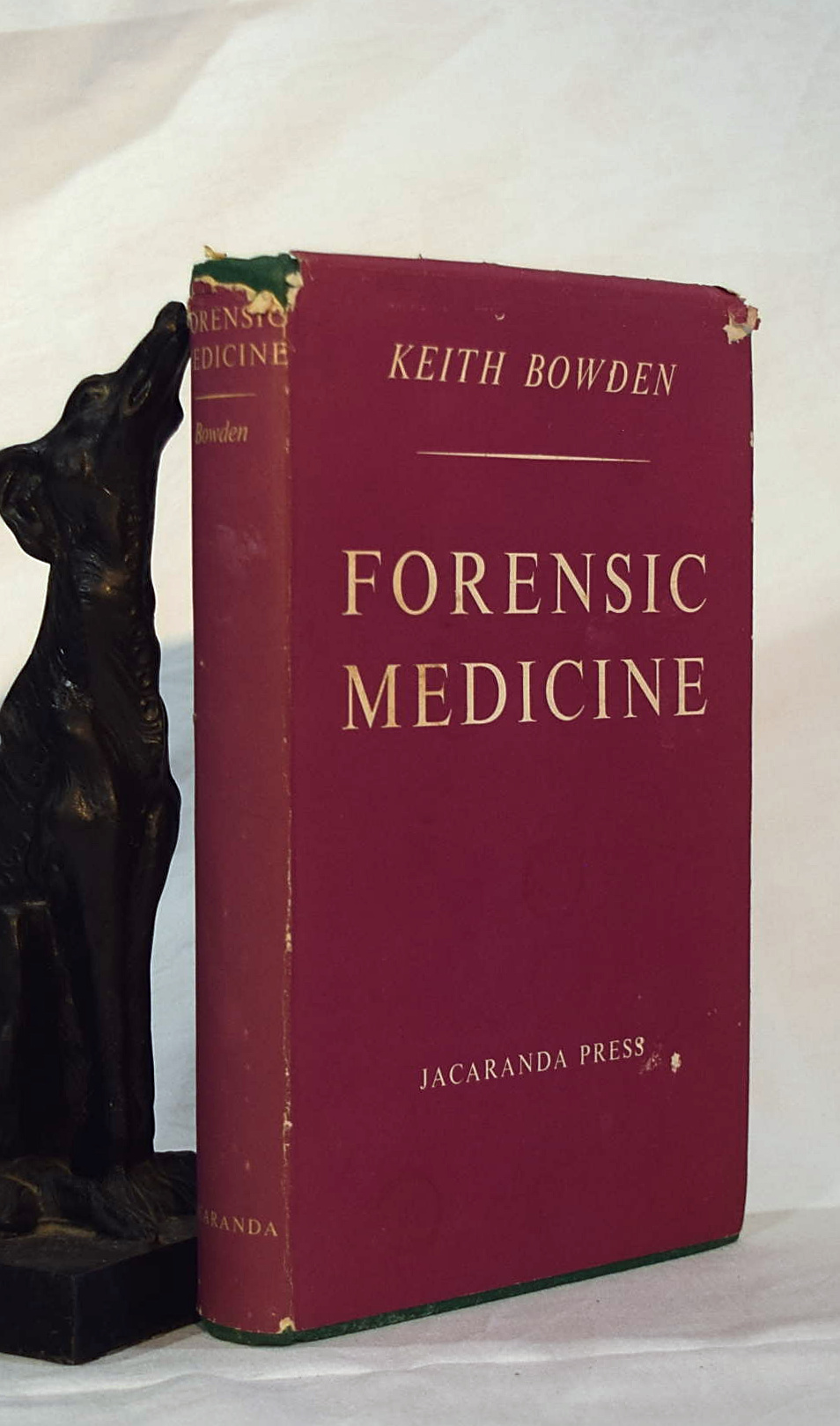 FORENSIC MEDICINE by BOWDEN , Keith Macrae: (1962) | A&F.McIlreavy ...