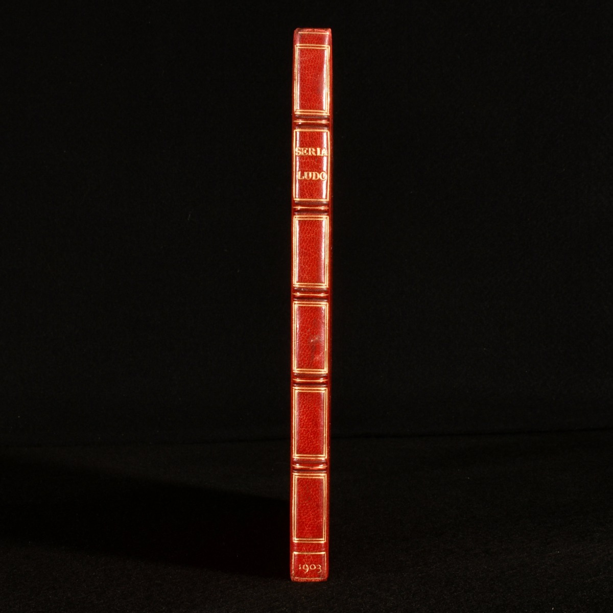 Seria Ludo by A Dilettante; [Charles John Darling]: Near Fine Leather ...