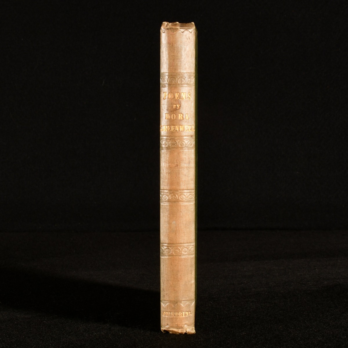 Poems by Dora Greenwell: Very Good Cloth (1848) First edition. | Rooke ...