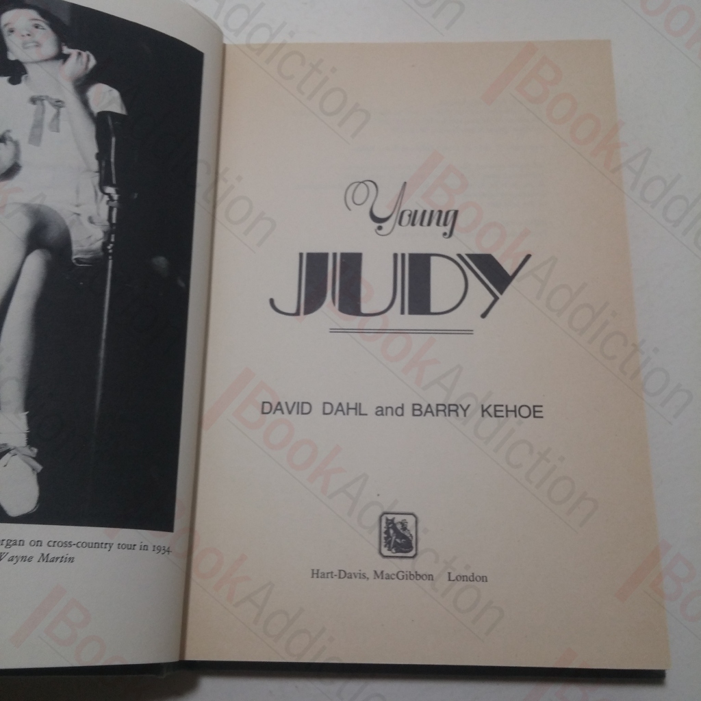 Young Judy by Dahl, David; Kehoe, Barry: Very Good Hardcover (1976) 1st ...
