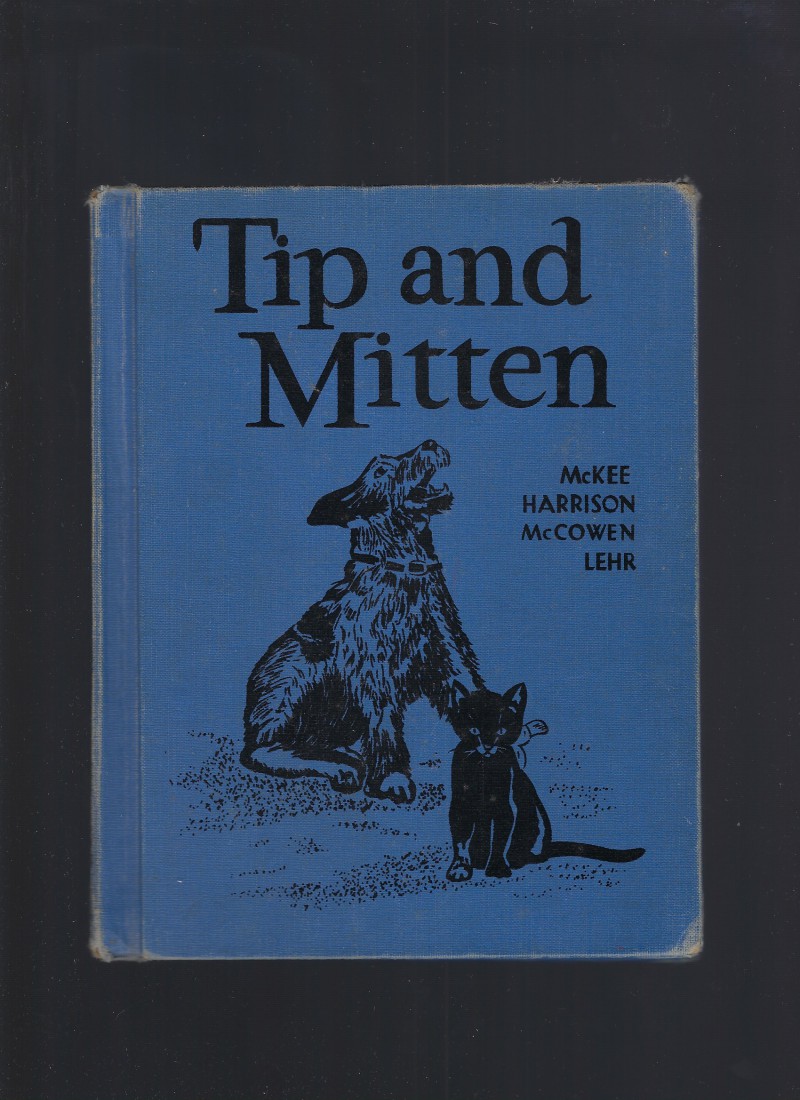 TIP AND MITTEN Reading for Meaning 1957 Hardback on a Softcover Reader ...