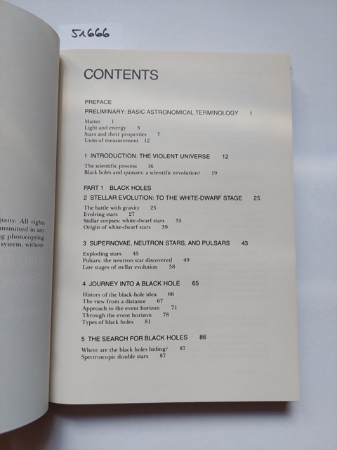 Black Holes, Quasars, and the Universe Harry L. Shipman Houghton ...