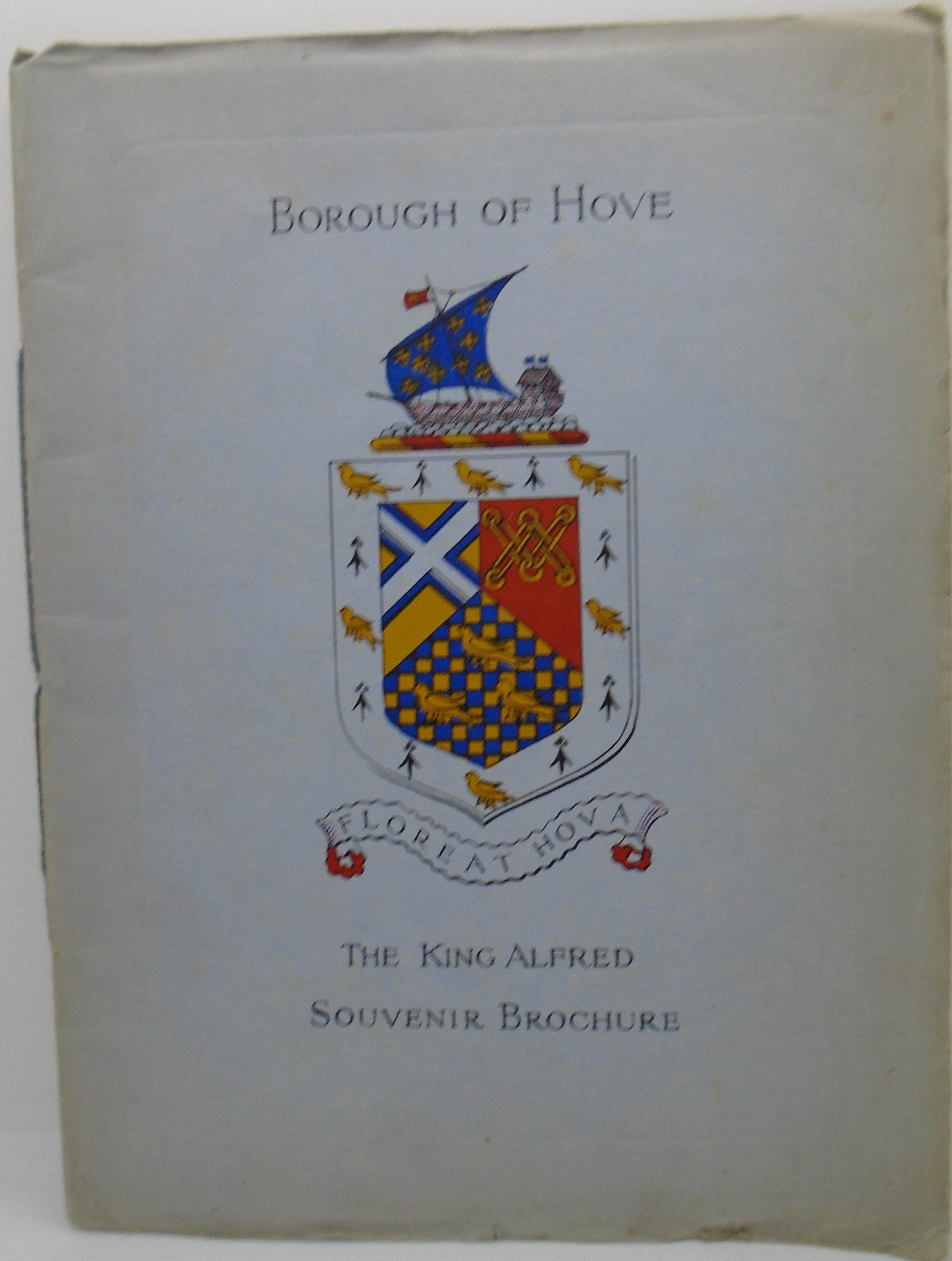 Borough Of Hove The King Alfred Souvenir Brochure: Very Good Soft cover ...