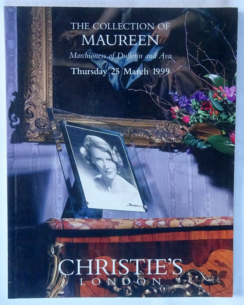 The Collection of Maureen Marchioness of Dufferin and Ava, 25 March 1999, Christie's London ...
