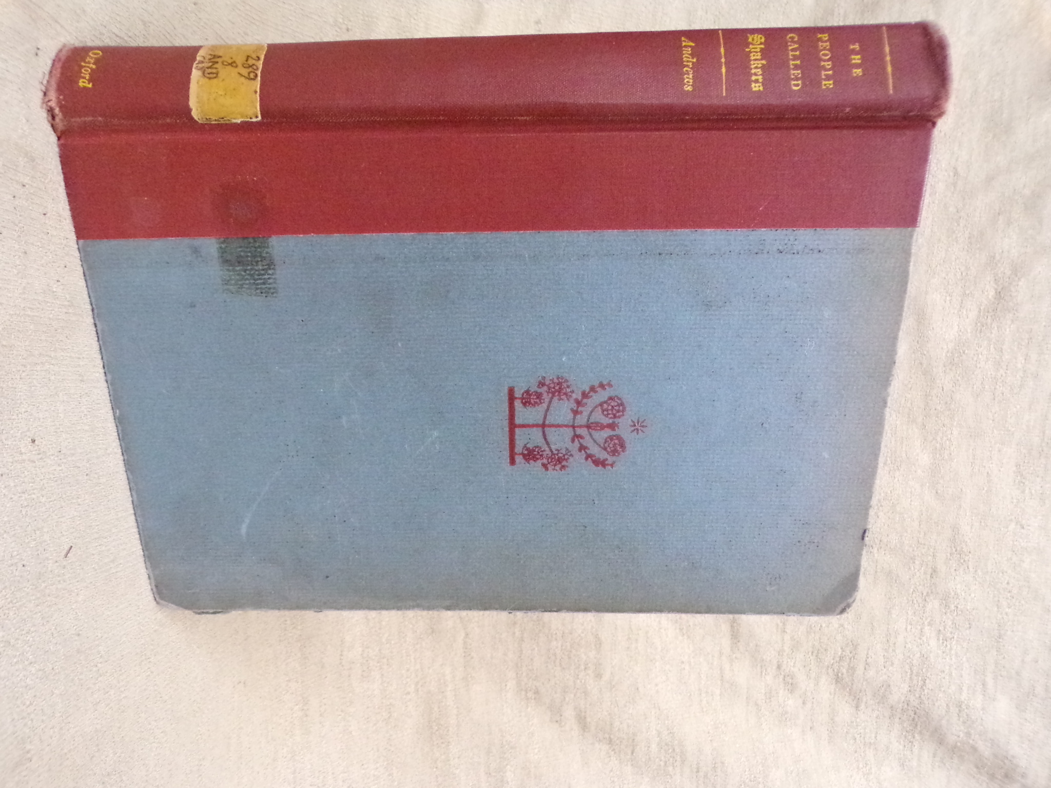 THE PEOPLE CALLED SHAKERS by Andrews, Edward Deming | Gage Postal Books