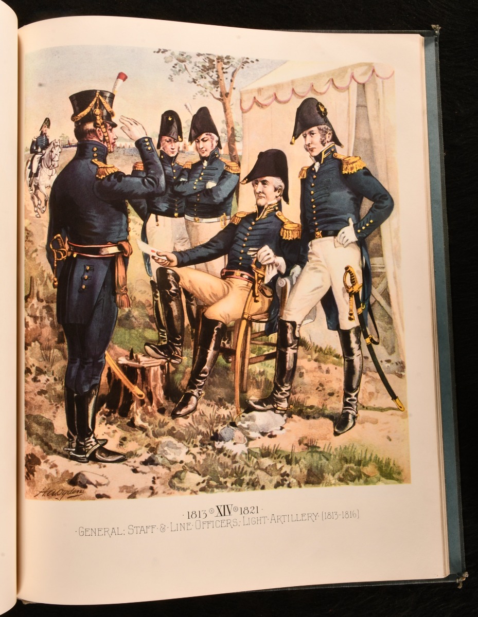 Uniforms of the Unites States Army by Henry Loomis Nelson: Very Good ...