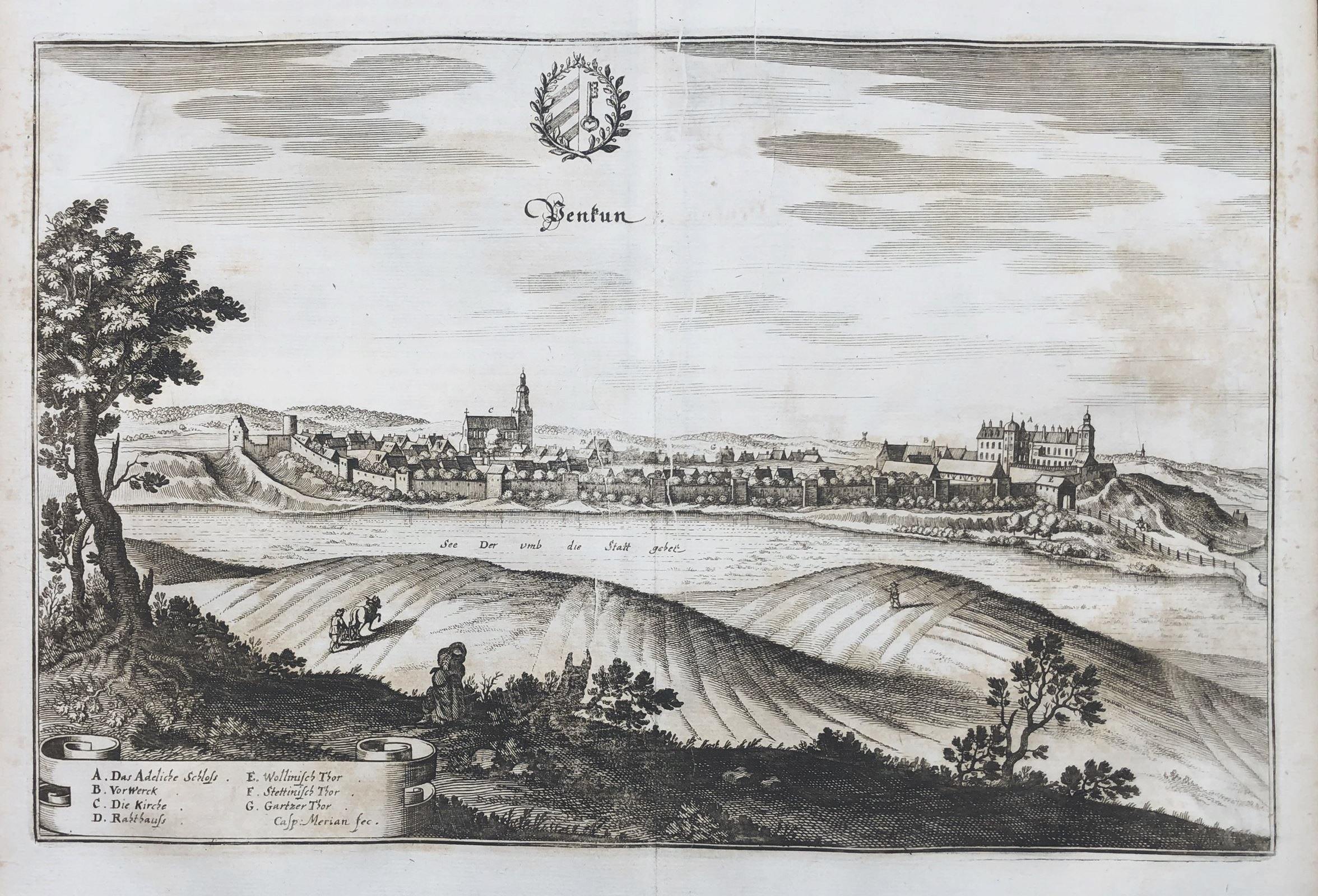 Penkun." - Penkun LK Vorpommern-Greifswald Mecklenburg von Matthäus ...