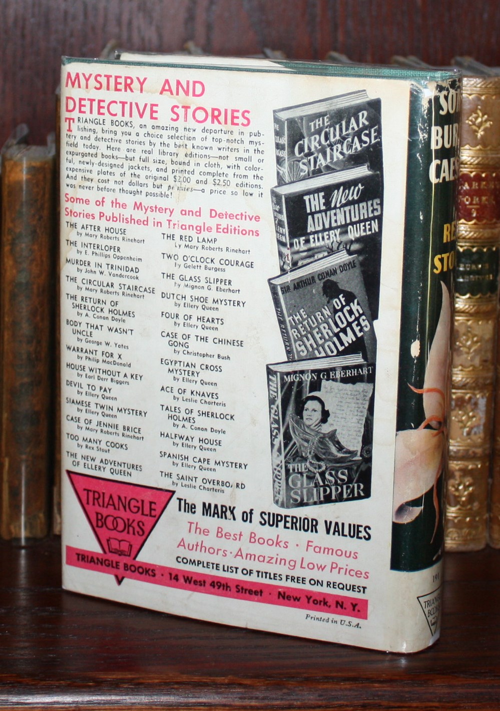 SOME BURIED CAESAR - A Nero Wolfe Mystery [1st Edition thus] by Rex ...