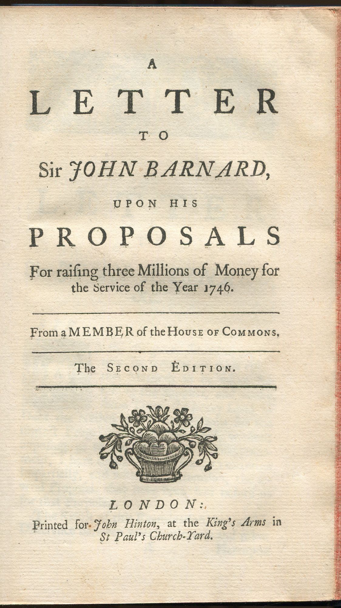 A Defence of Several Proposals for Raising of Three Millions For the ...