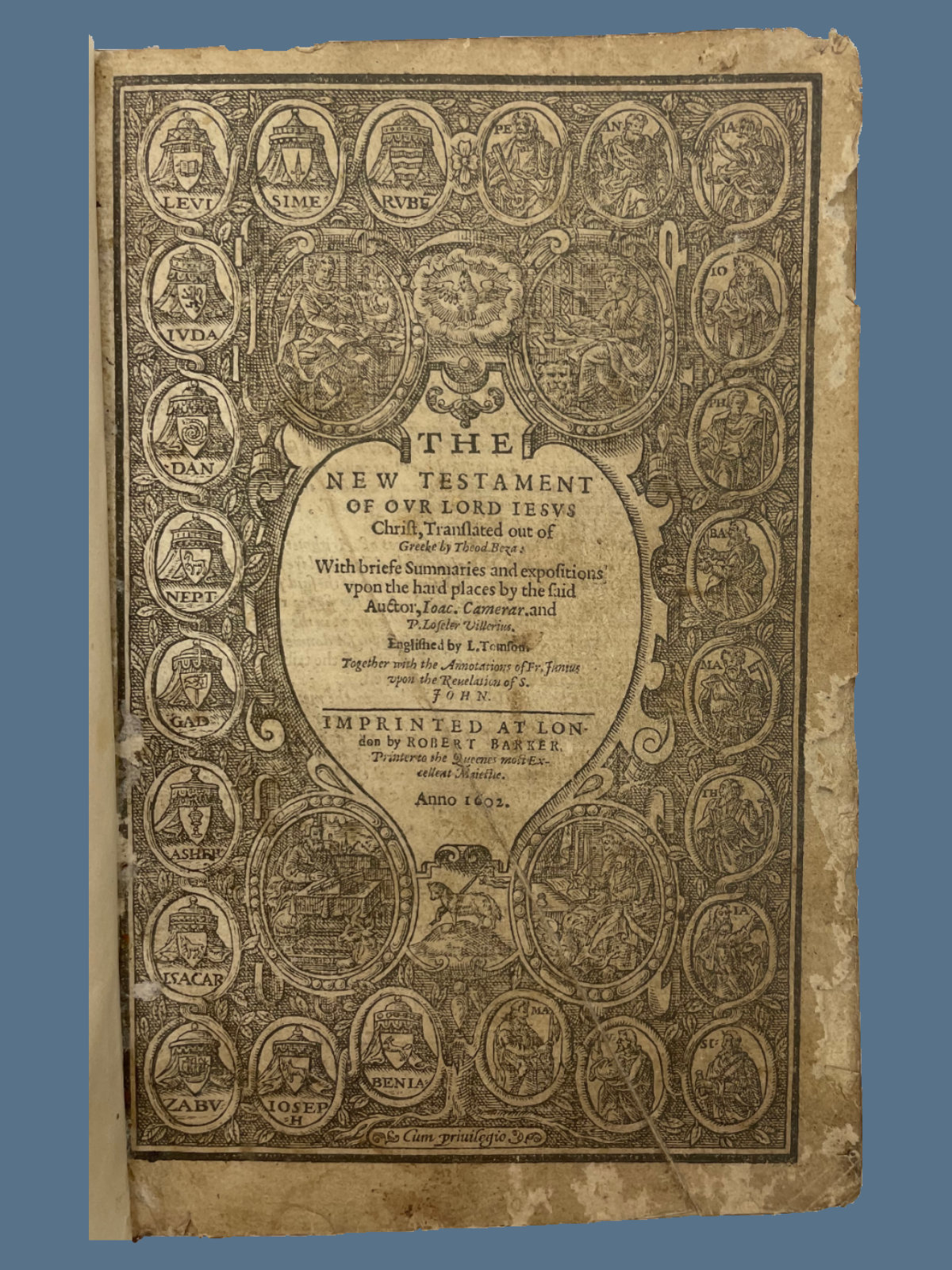 The New Testament of Our Lord Jesus Christ, Translated out of Greeke by ...