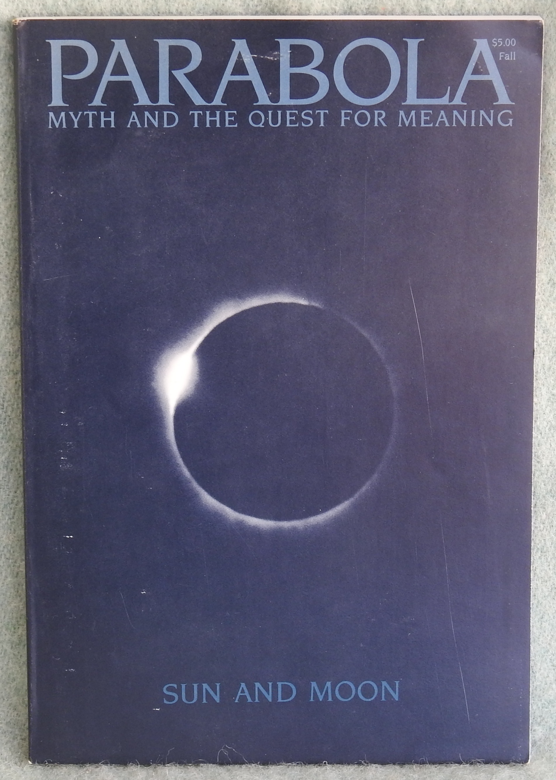Parabola Vol. VIII No. 4 October 1983 Sun and Moon by Martha Heyneman ...