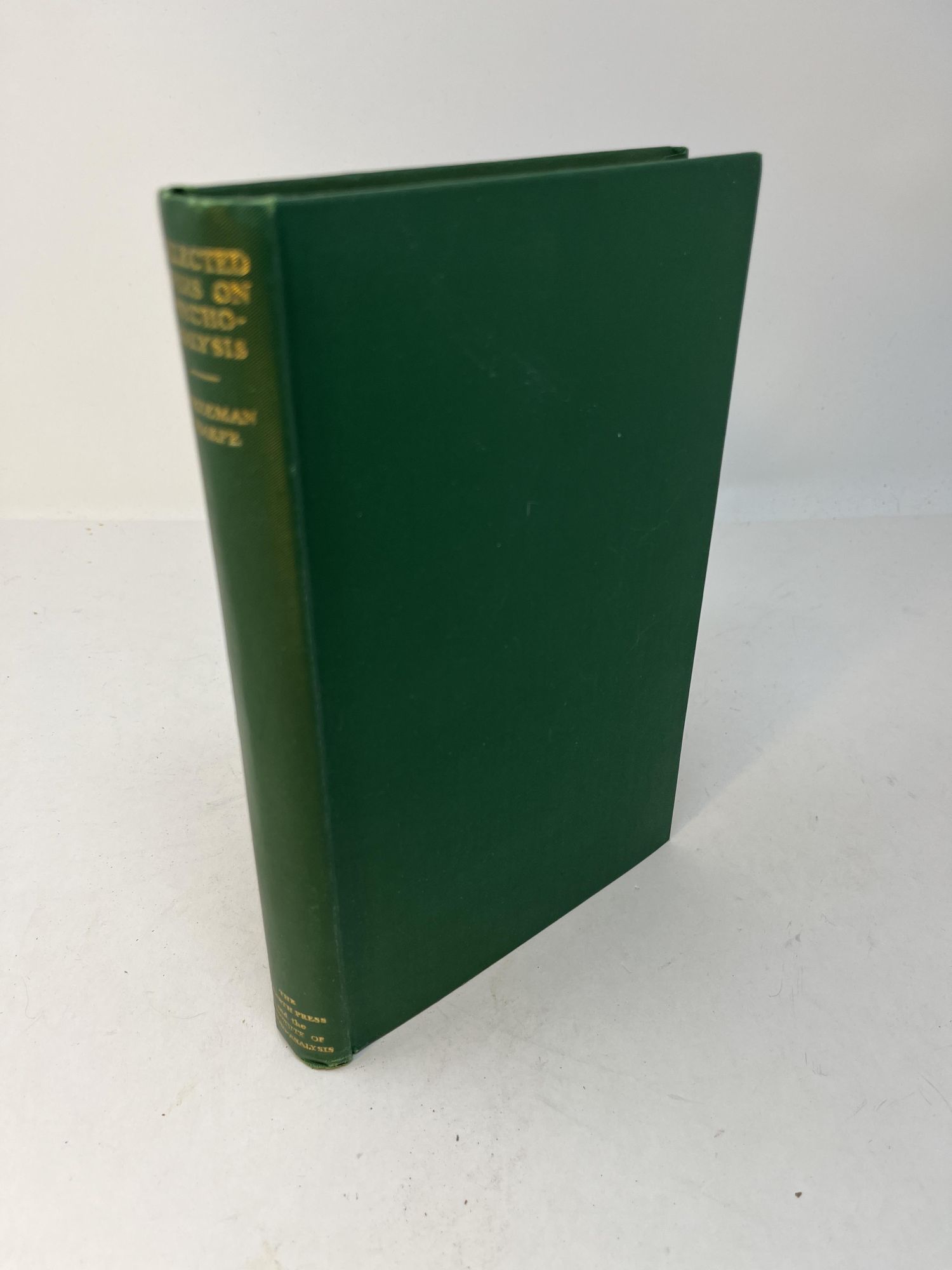 COLLECTED PAPERS ON PSYCHO - ANALYSIS The International Psycho ...