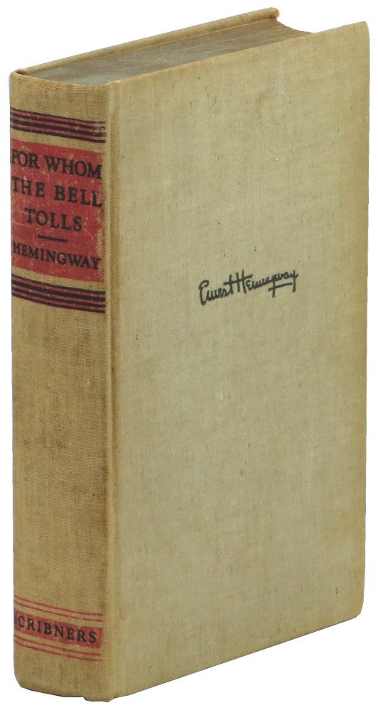 For Whom the Bell Tolls by Hemingway, Ernest: Very good Hardcover (1940 ...
