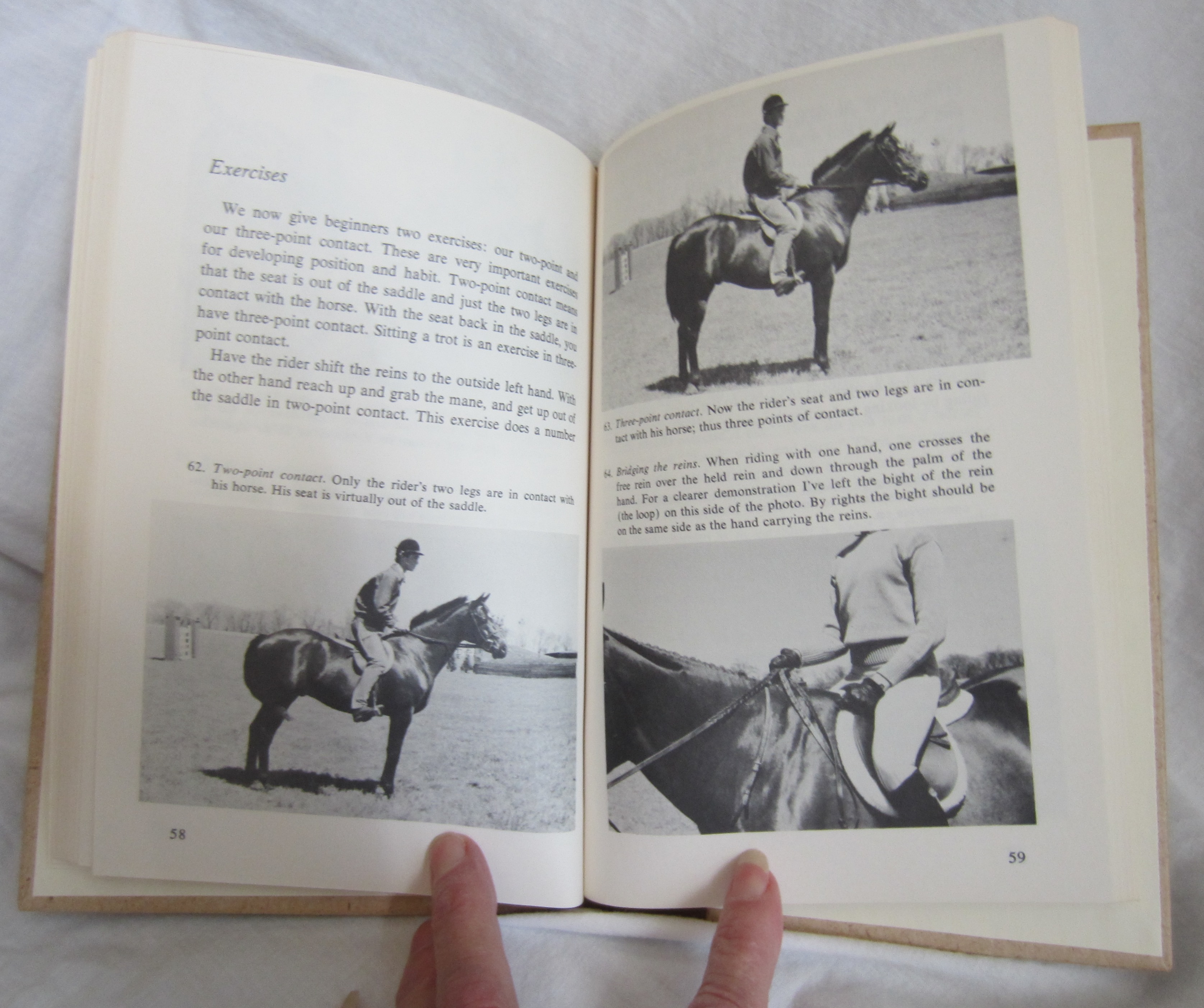 George H. Morris TEACHES BEGINNERS to RIDE, 1st Ed HC w/DJ by Morris ...