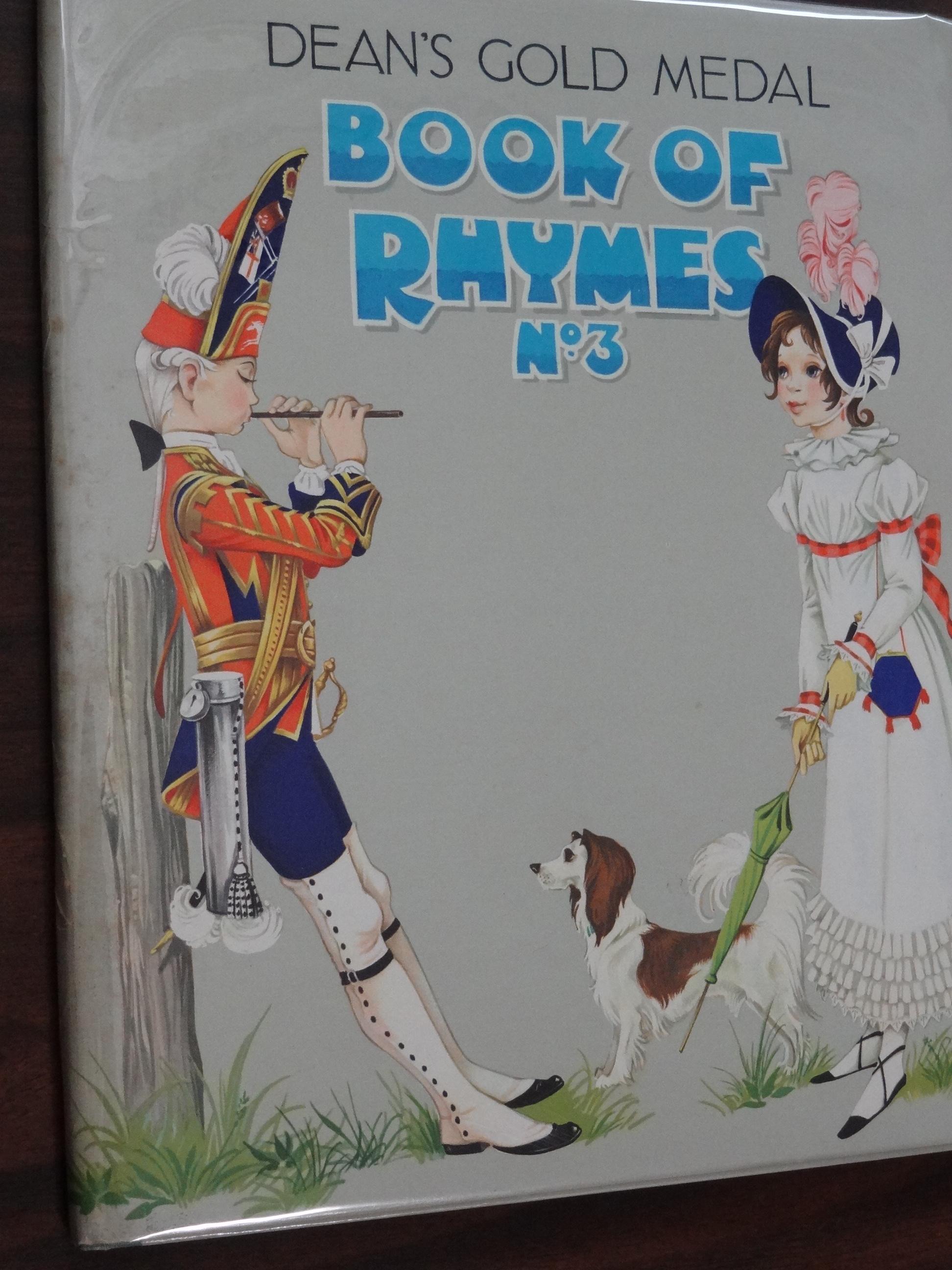 Dean's Gold Medal Book of Rhymes No. 3 by Mother Goose: Fine Hardcover ...