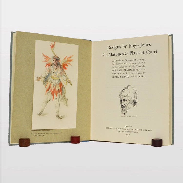 Designs by Inigo Jones for Masques & Plays at Court. A Descriptive ...