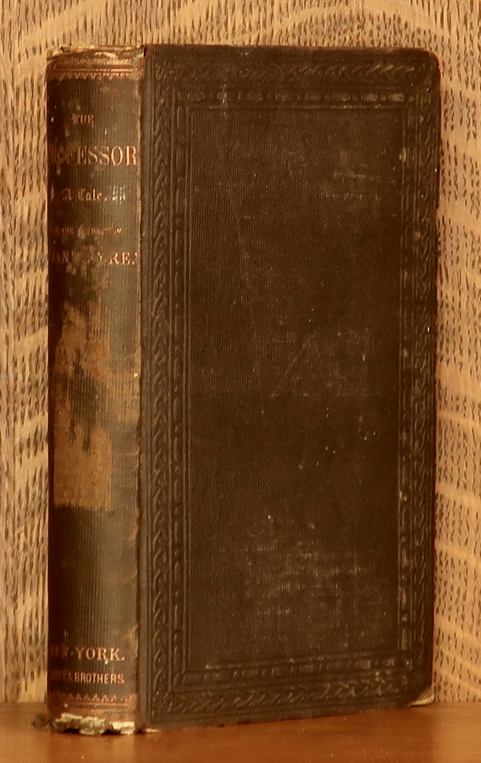 THE PROFESSOR, A TALE by Currer Bell (Charlotte Bronte): Good ...