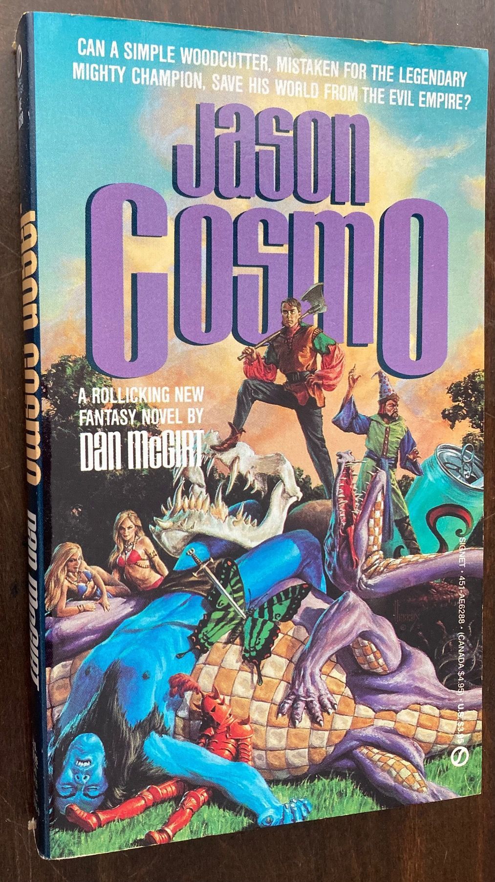 Jason Cosmo by Dan McGirt: Fine MassMarket (1989) First Edition ...