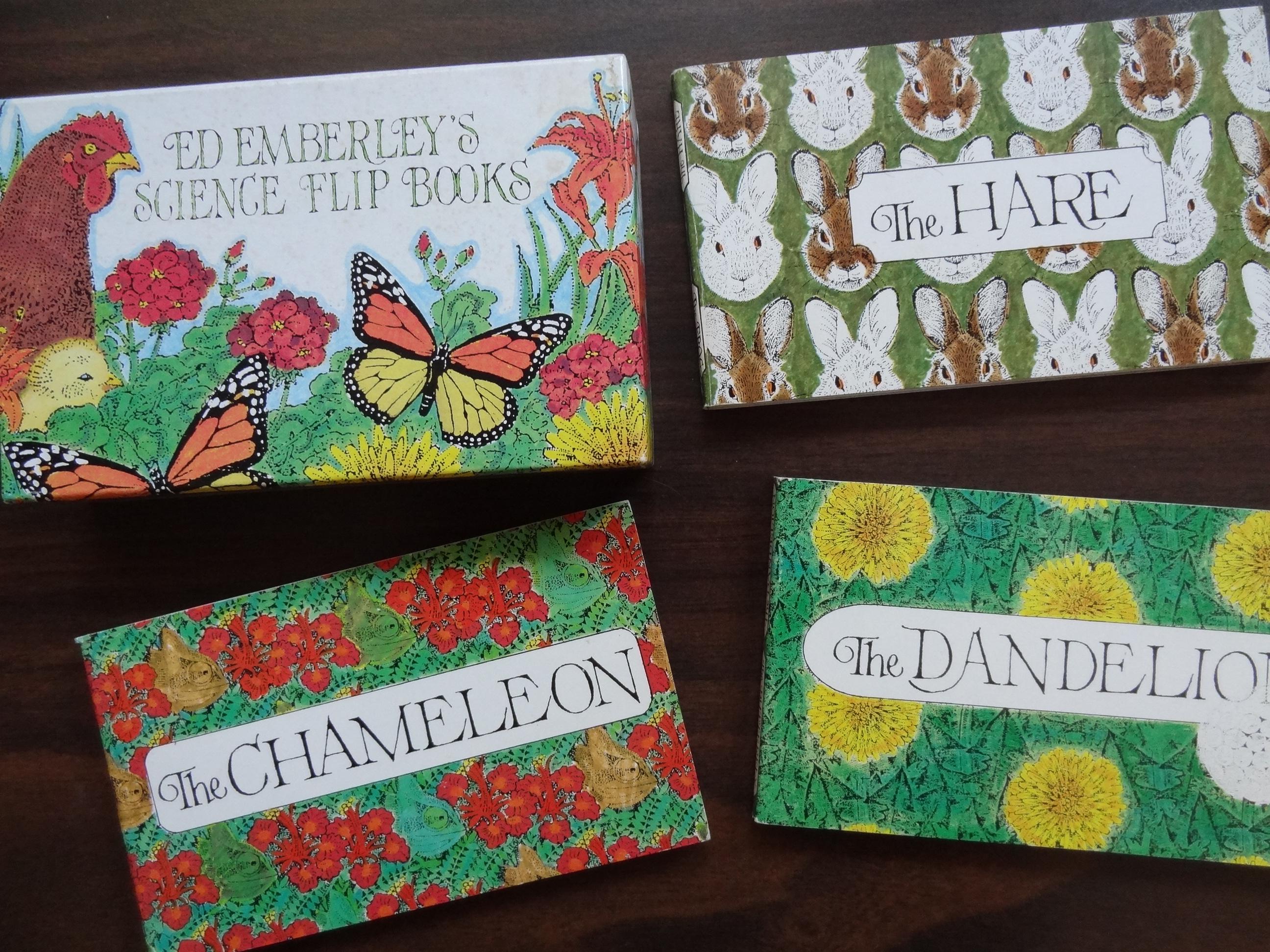 Ed Emberley's Science flip books (6 nature adventures) by Emberley, Ed ...