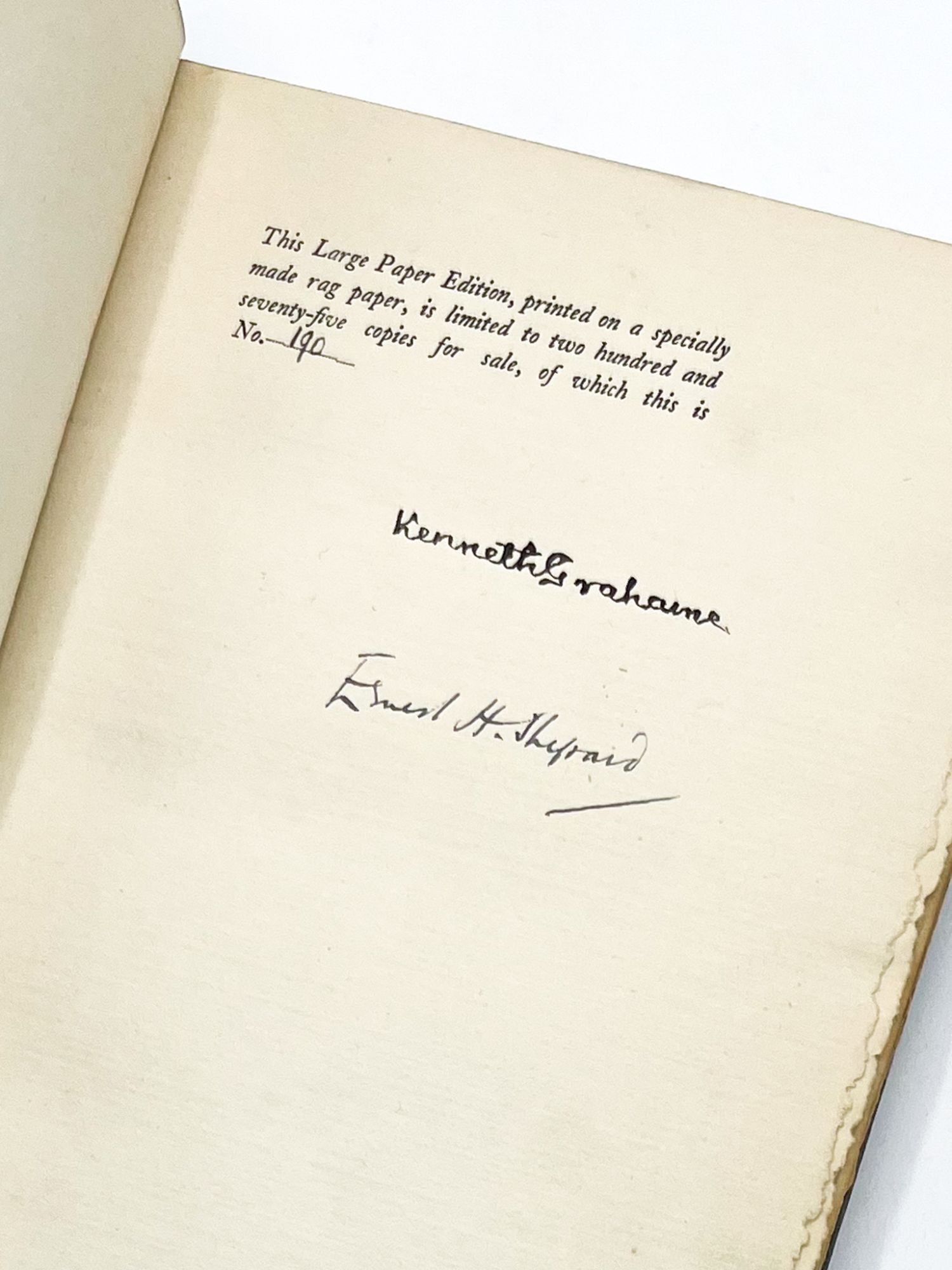 THE GOLDEN AGE by Grahame, Kenneth; Shepard, Ernest H.: Near fine ...