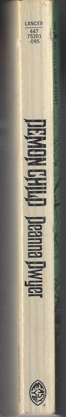 Demon Child - VERY RARE TRUE 1ST PRINTING (green cover and book title ...