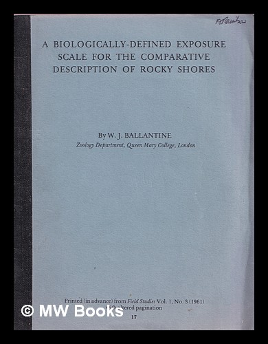 A biologically-defined exposure scale for the comparative description ...