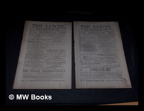 The Lancet: a journal of British and Foreign Medicine, Surgery ...