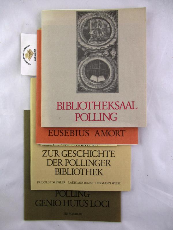 Bibliotheksaal Polling im ehemaligen Augustiner-Chorherren-Stift ...