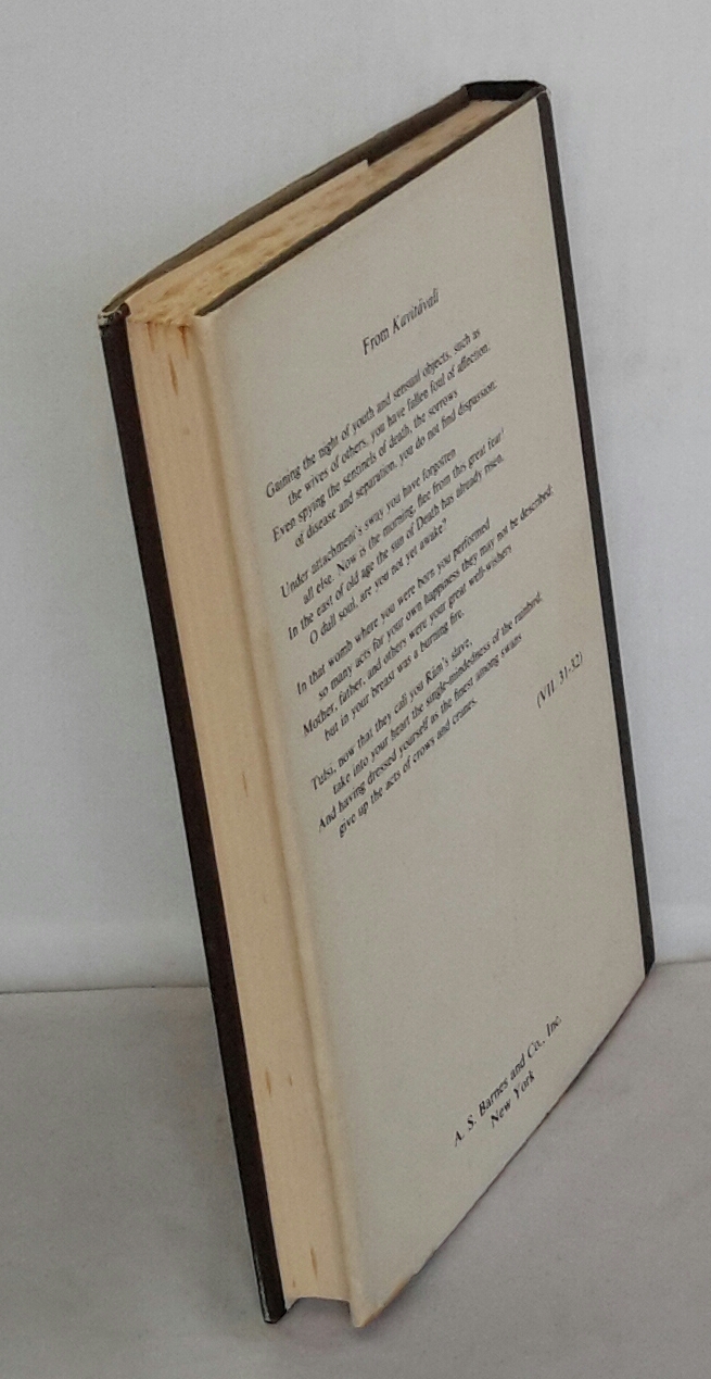 Kavitavali. Translated and with a Critical Introduction by Raymond ...