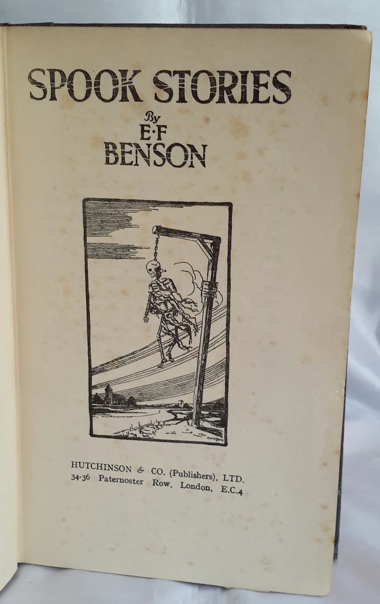 Spook Stories. FIRST EDITION. by BENSON E. F.: (1928) | Addyman Books