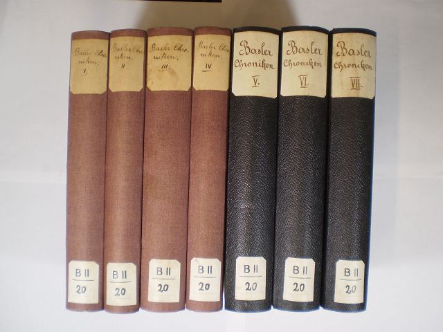 Basler Chroniken von Vischer, Wilhelm / Stern, Alfred / Boos, Heinrich ...