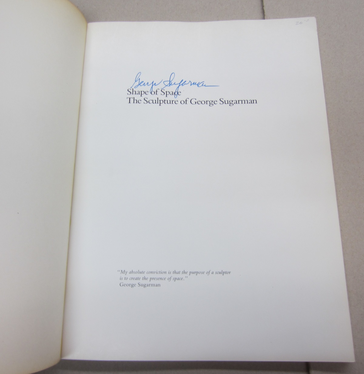 Shape of Space: The Sculpture of George Sugarman by Day, Holliday T ...