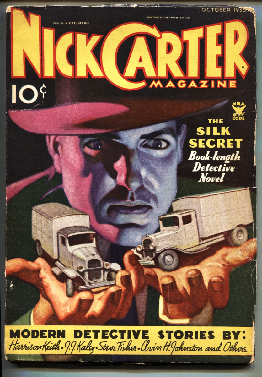 Nick Carter 10/1935-Hero crime pulp-Rare Pulp Magazine: (1935) Magazine ...