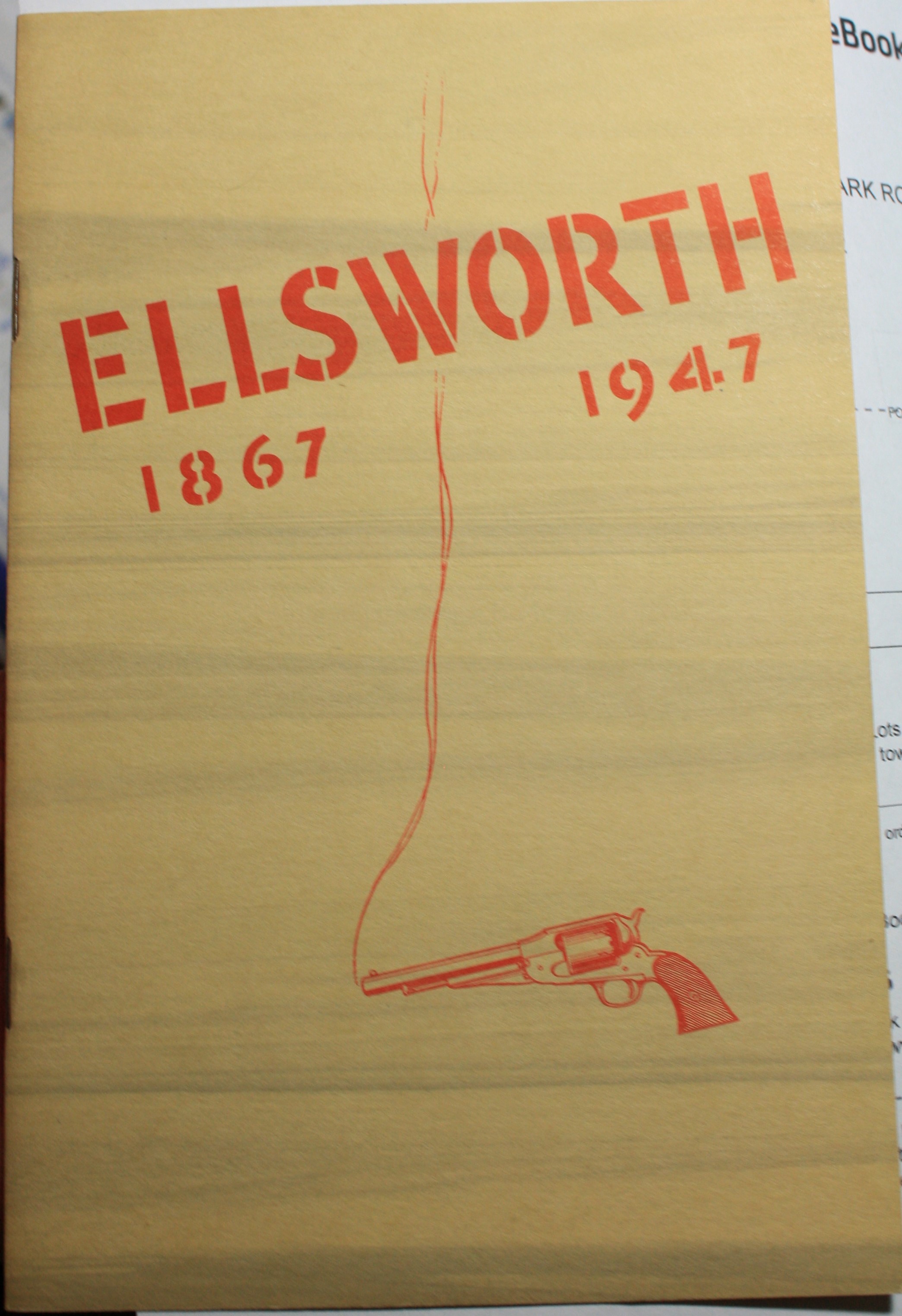Ellsworth, Kansas 1867-1947 by Jelinek, George: Fine Soft cover (1947 ...